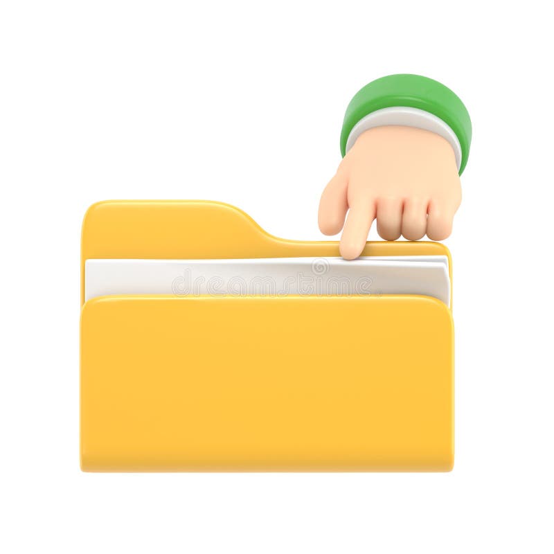 Looking for Information in a Folder with Documents,flipping the Pages ...