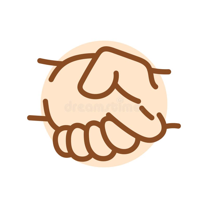 Cartoon Gesture Line Icons Set. Character Hand Stock Vector ...