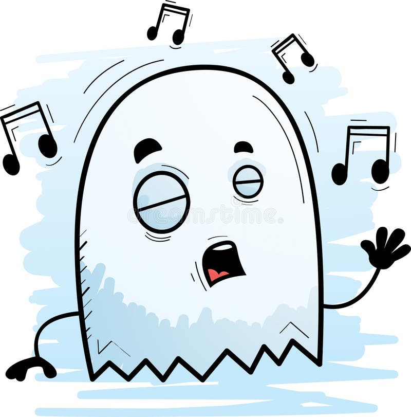 Cartoon Ghost Talking stock vector. Illustration of ghost - 115743728
