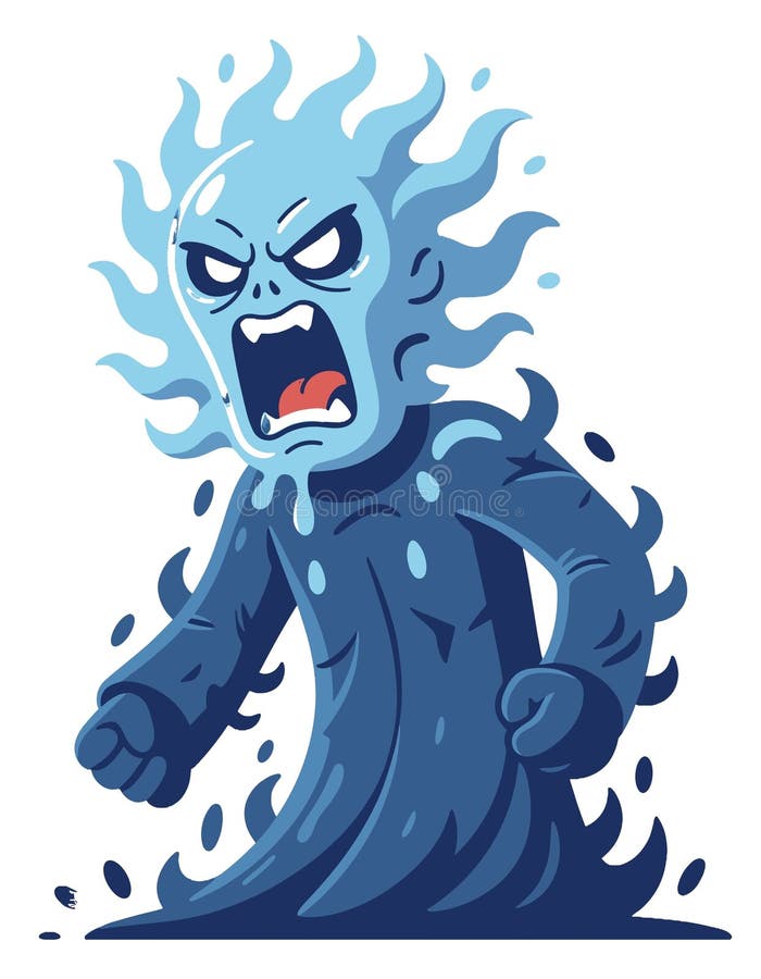 Cartoon Screaming Ghost Stock Illustrations – 8,776 Cartoon Screaming ...