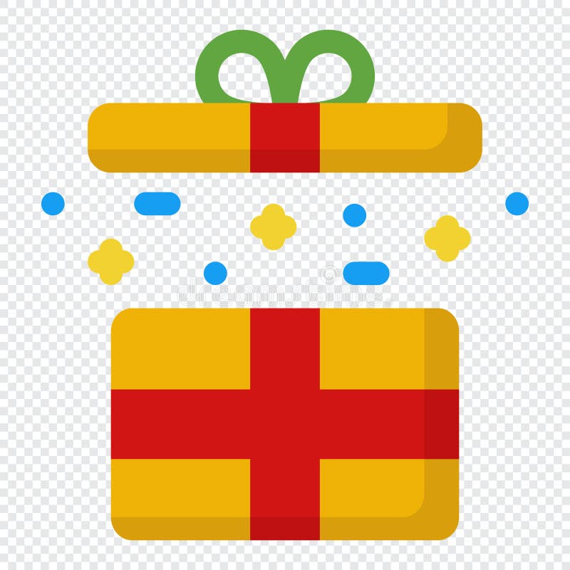 Cartoon Gift Box. Gift Box Icon. Surprising Gift Box. Surprise Cartoon ...