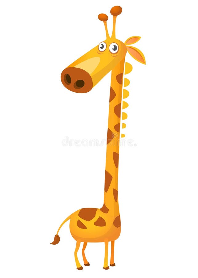 Giraffe Tall Animal Cartoon Stock Illustrations – 3,685 Giraffe Tall ...