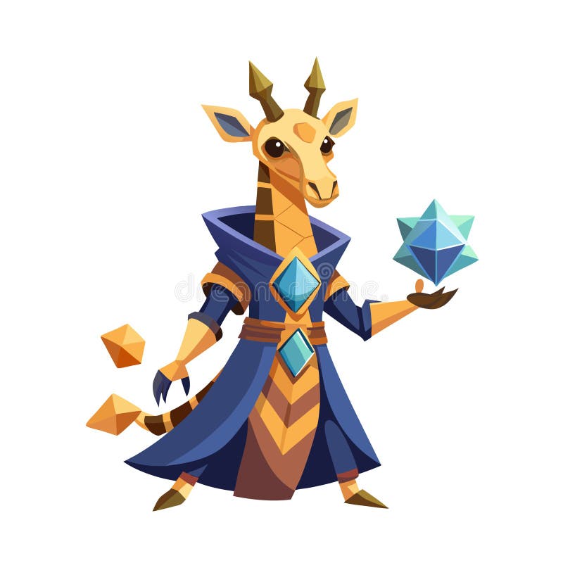 Giraffe Wizard Stock Illustrations – 38 Giraffe Wizard Stock ...