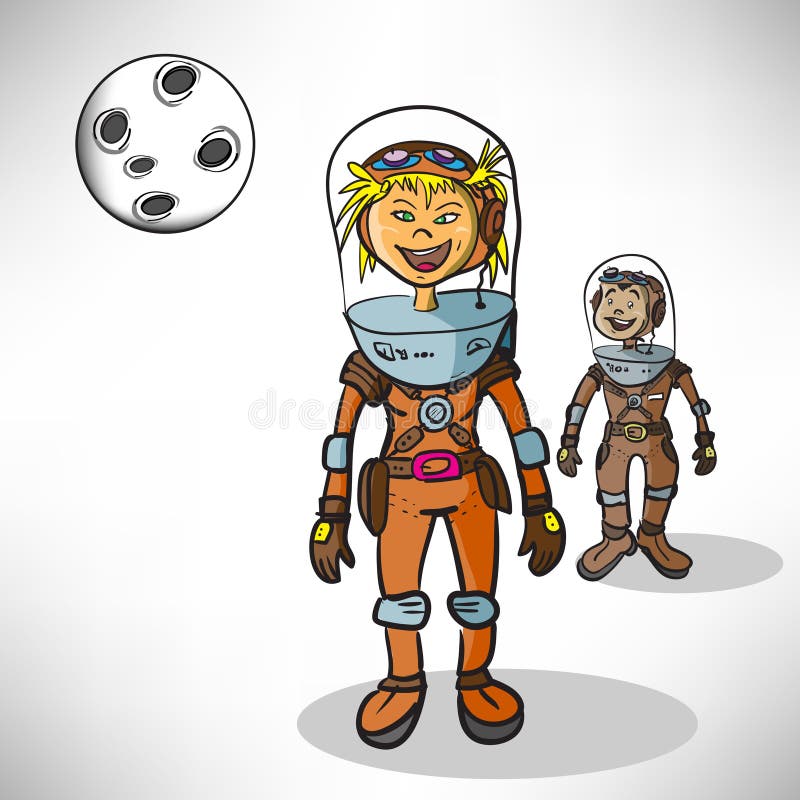 Cartoon Smiling Spaceman Boy Stock Illustrations – 144 Cartoon Smiling ...