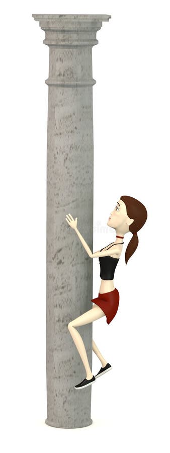Cartoon Girl Column Stock Illustrations – 353 Cartoon Girl Column Stock ...