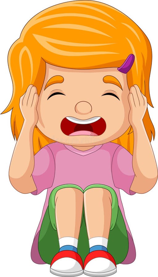 Anxiety Girl Clipart