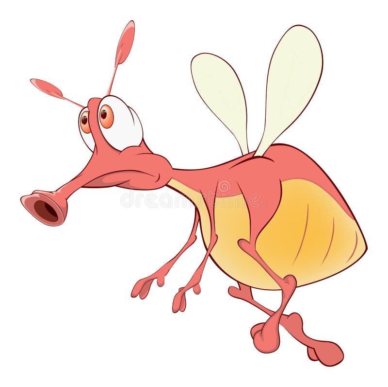 Hand-drawn Seamless Cartoon Fireflies Bugs Design. Stock Vector ...