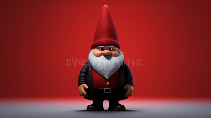 Darkly Comedic Gnome: a Vray Tracing Artwork with Soft-focus Technique ...