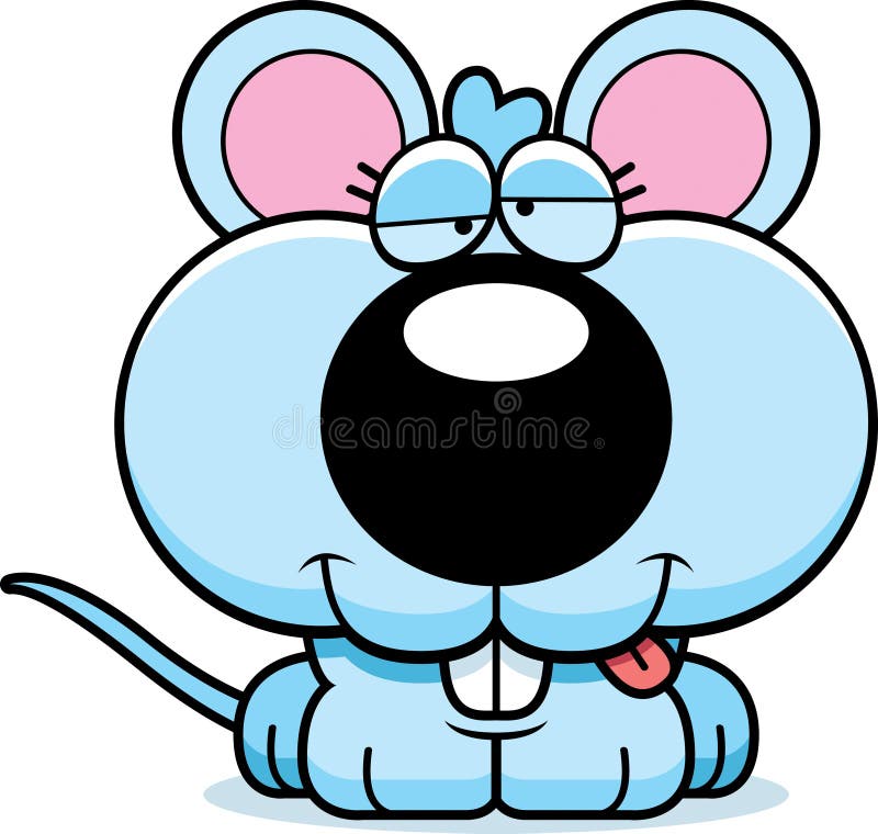 Cartoon Goofy Baby Mouse stock vector. Illustration of cartoon - 47476665