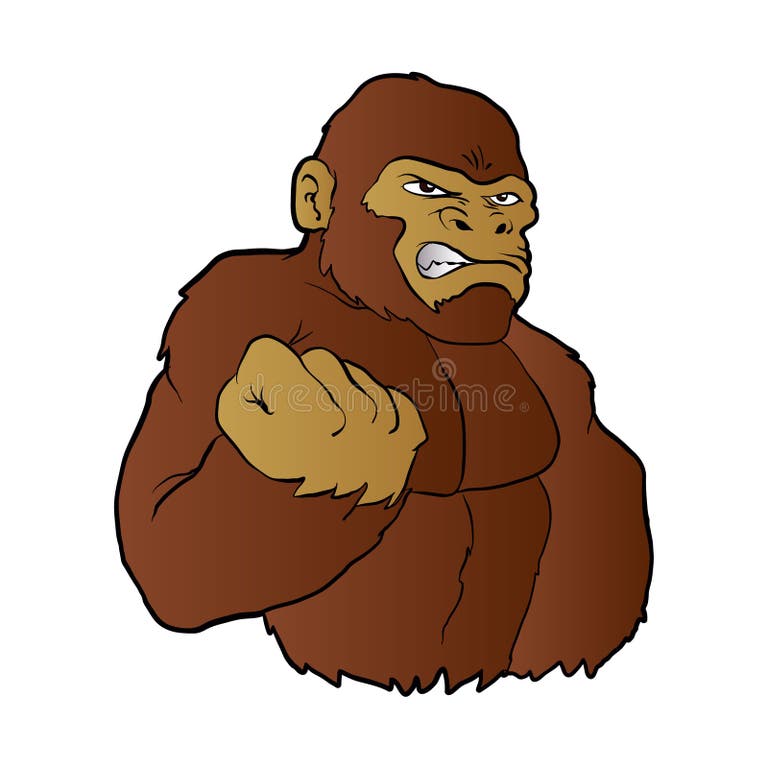 Angry Ape Stock Illustrations – 4,898 Angry Ape Stock Illustrations ...