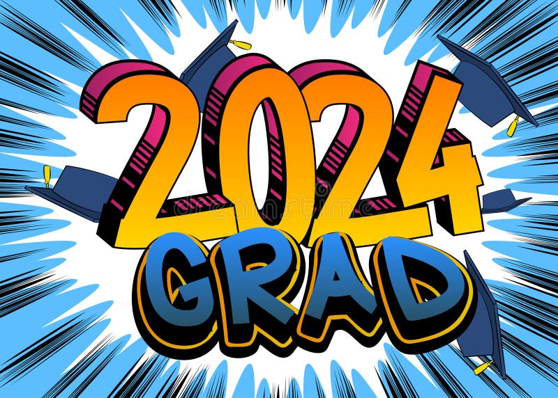 Cartoon Graduation Cap with Blank Speech Bubble, Comic Book Education ...