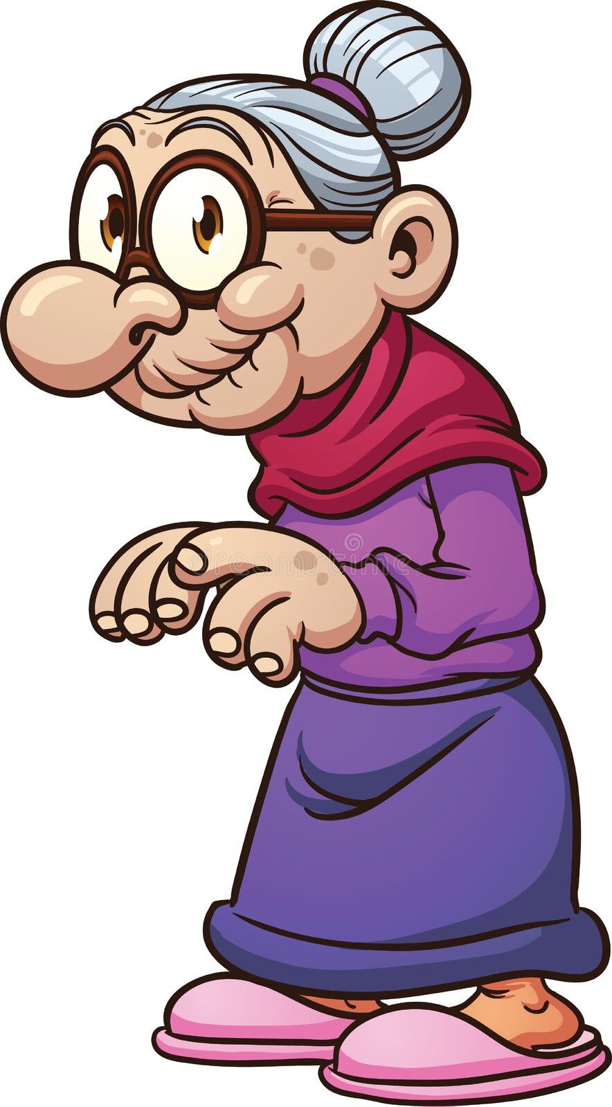 Grandma Cartoon Vector Stock Illustrations 14 538 Grandma Cartoon