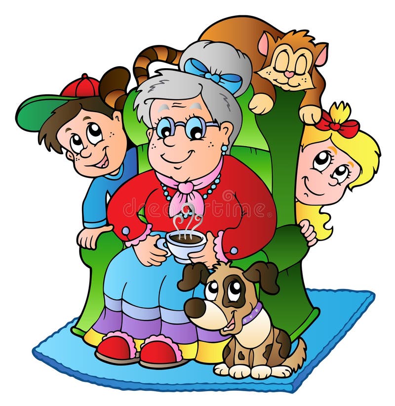 Cartoon Grandma Stock Illustrations – 16,510 Cartoon Grandma Stock ...