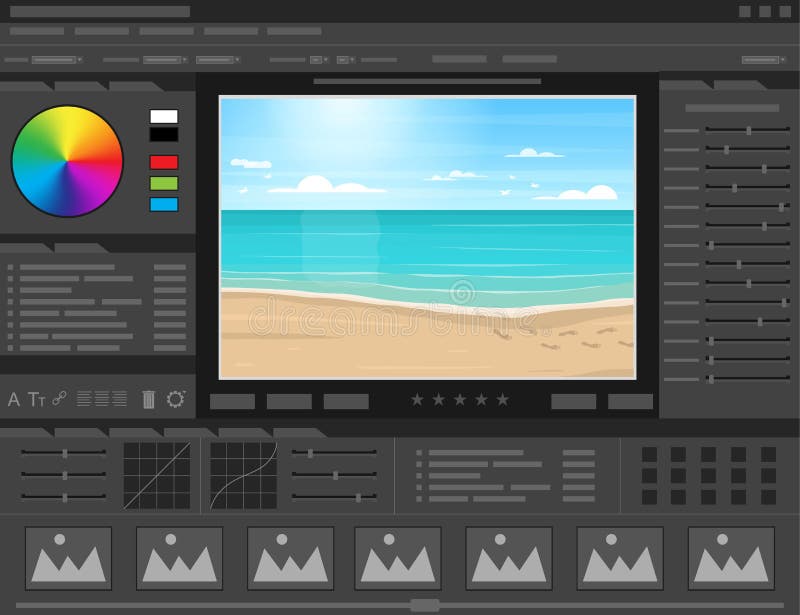 Cartoon Vector Digital Editor Stock Illustrations – 1,110 Cartoon ...