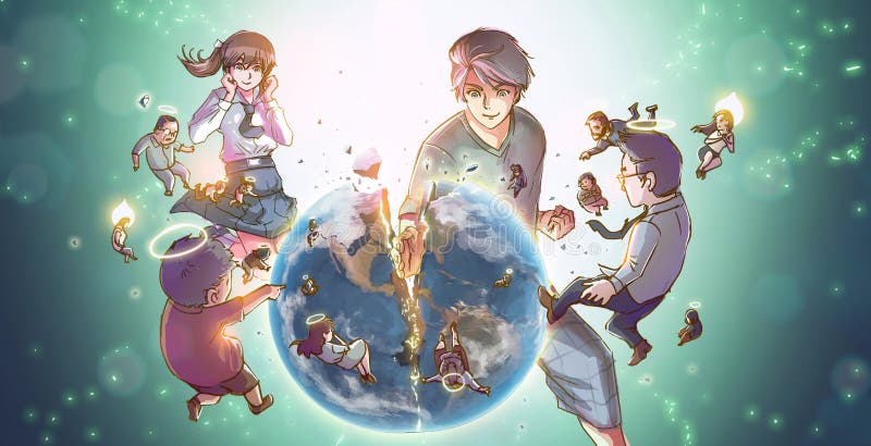 Social World Cartoon Stock Illustrations – 11,711 Social World Cartoon ...