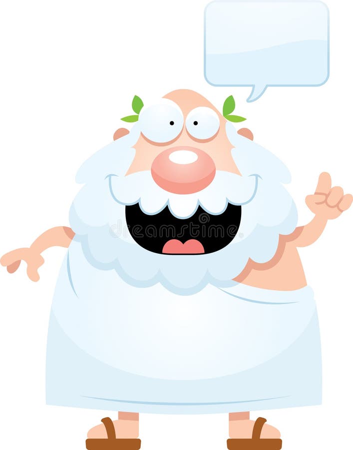 Cartoon Greek Talking stock vector. Illustration of person - 51124402