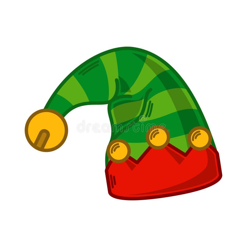 Cartoon Green Elf Die Afbeelding Vector Illustratie - Illustration of ...