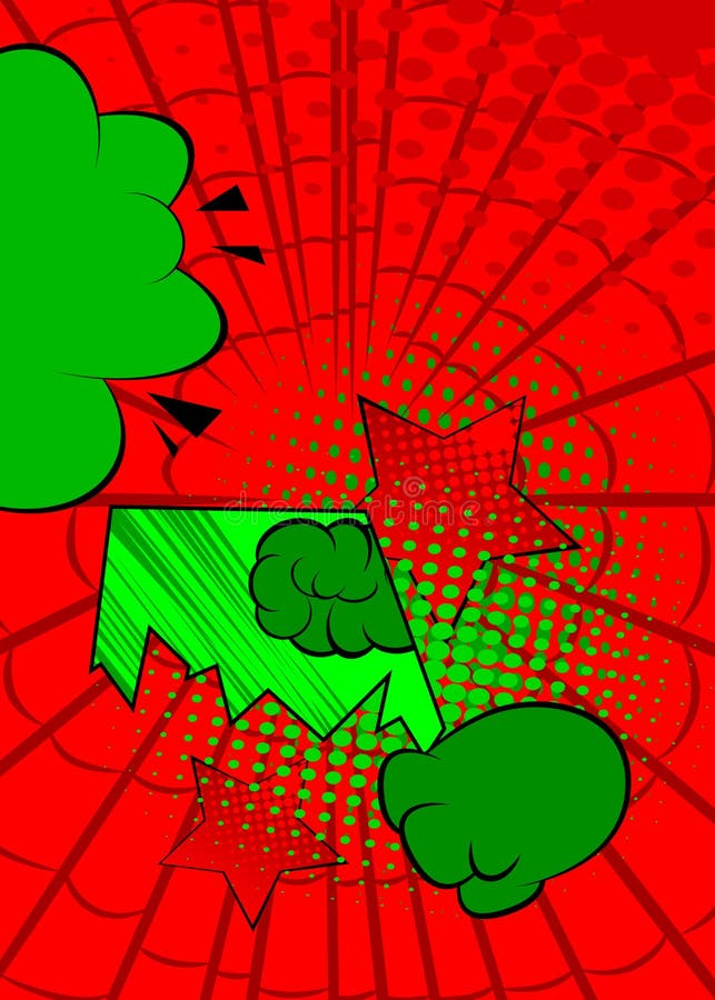 Comic Background Red Green Stock Illustrations – 12,884 Comic ...