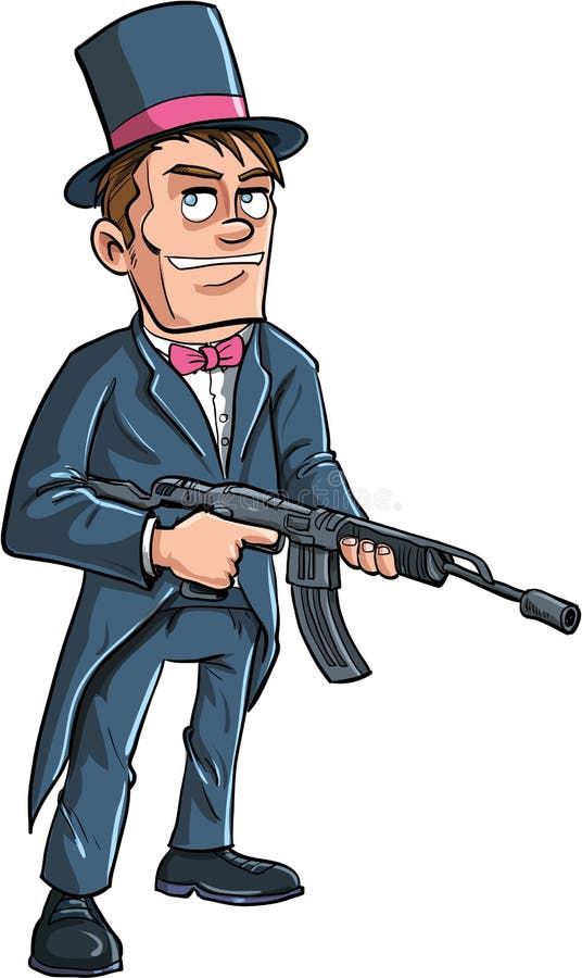 Gun Tuxedo Stock Illustrations – 73 Gun Tuxedo Stock Illustrations ...
