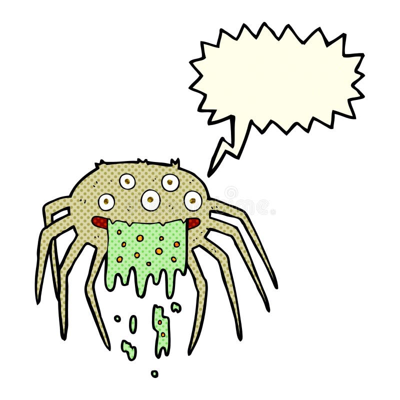 Cartoon Spider Speech Bubble Stock Illustrations – 383 Cartoon Spider ...