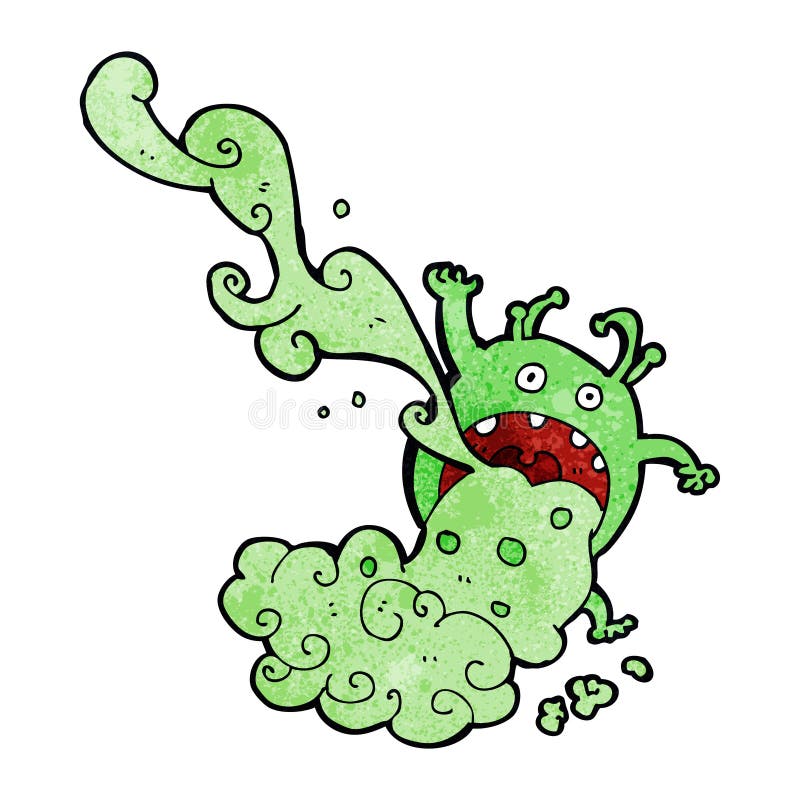Cartoon gross monster stock illustration. Illustration of drawing ...