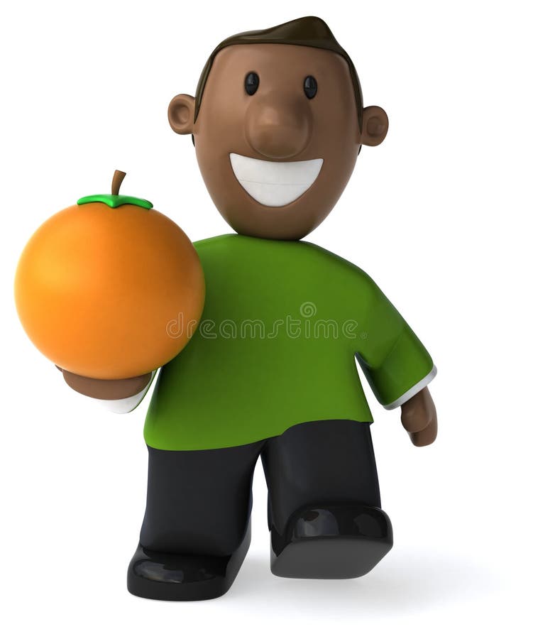 Cartoon Guy - 3D Illustration Stock Illustration - Illustration of ...