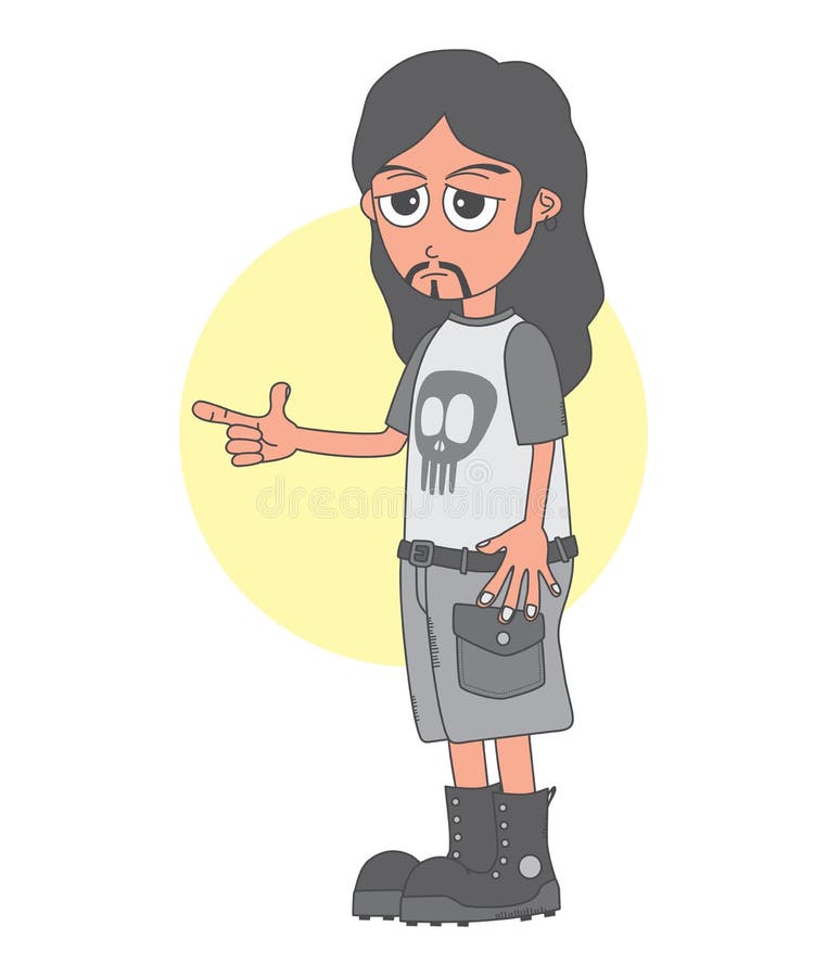 Cartoon guy illustration stock vector. Illustration of male - 30975165