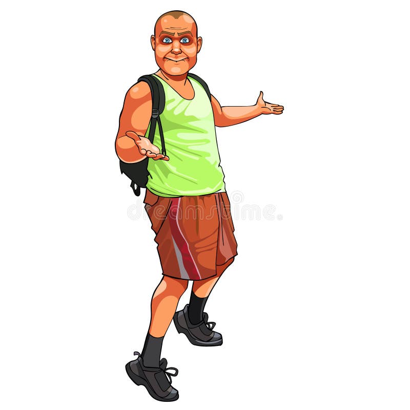 Cartoon Travel Man Backpack Stock Illustrations – 7,188 Cartoon Travel ...