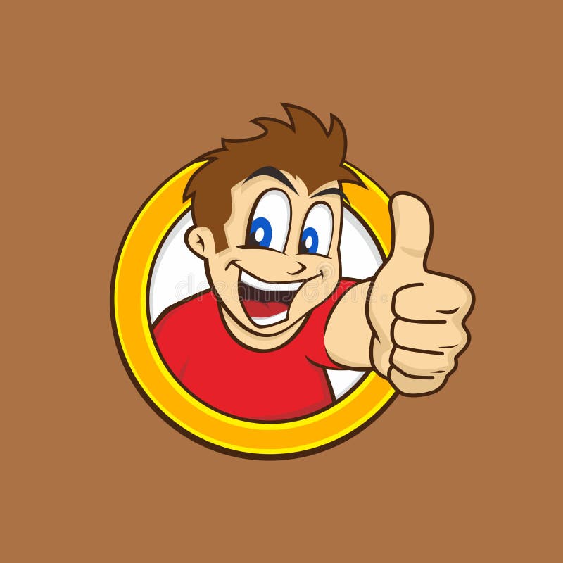 Cartoon Guy Thumbs Up Stock Illustrations – 1,033 Cartoon Guy Thumbs Up ...