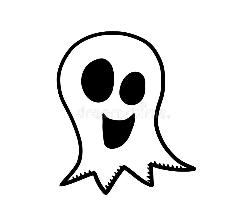 Digital Ghost Doodle Stock Illustrations – 1,004 Digital Ghost Doodle ...