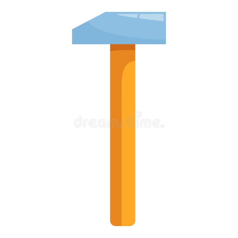 Sad Cartoon Hammer stock vector. Illustration of upset - 47756678