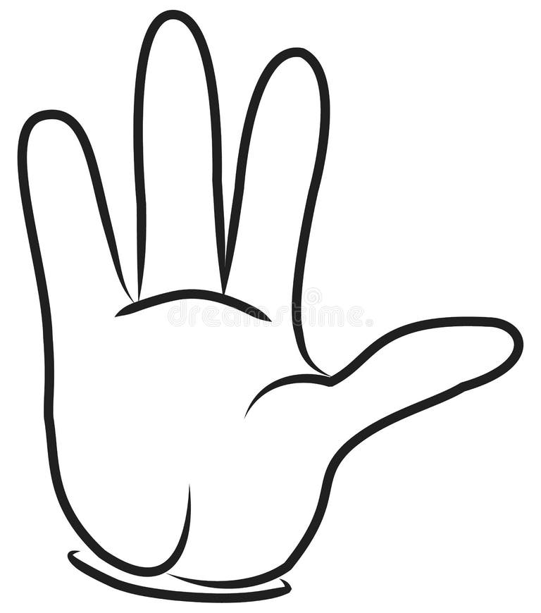 One Hand Signal Stock Illustrations – 3,553 One Hand Signal Stock ...