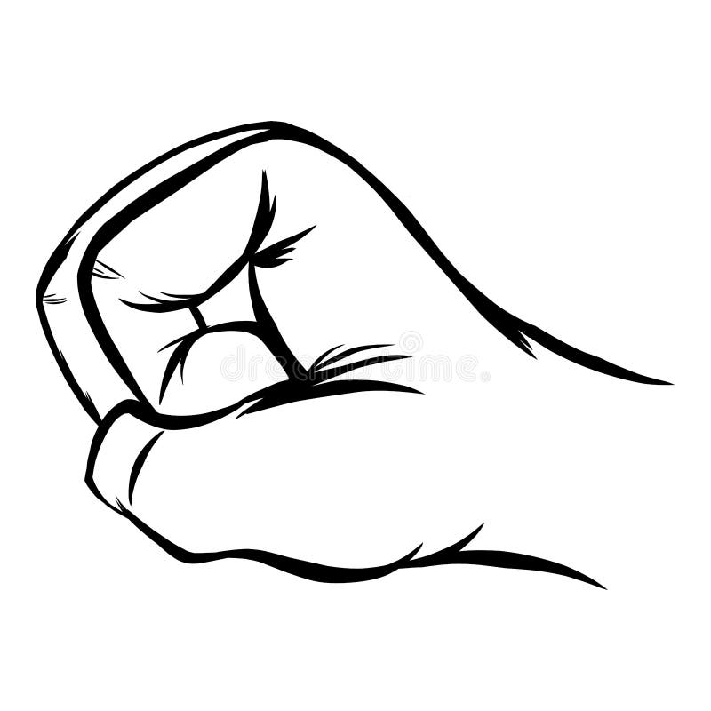 Cartoon hand gesture stock vector. Illustration of simple - 257645179