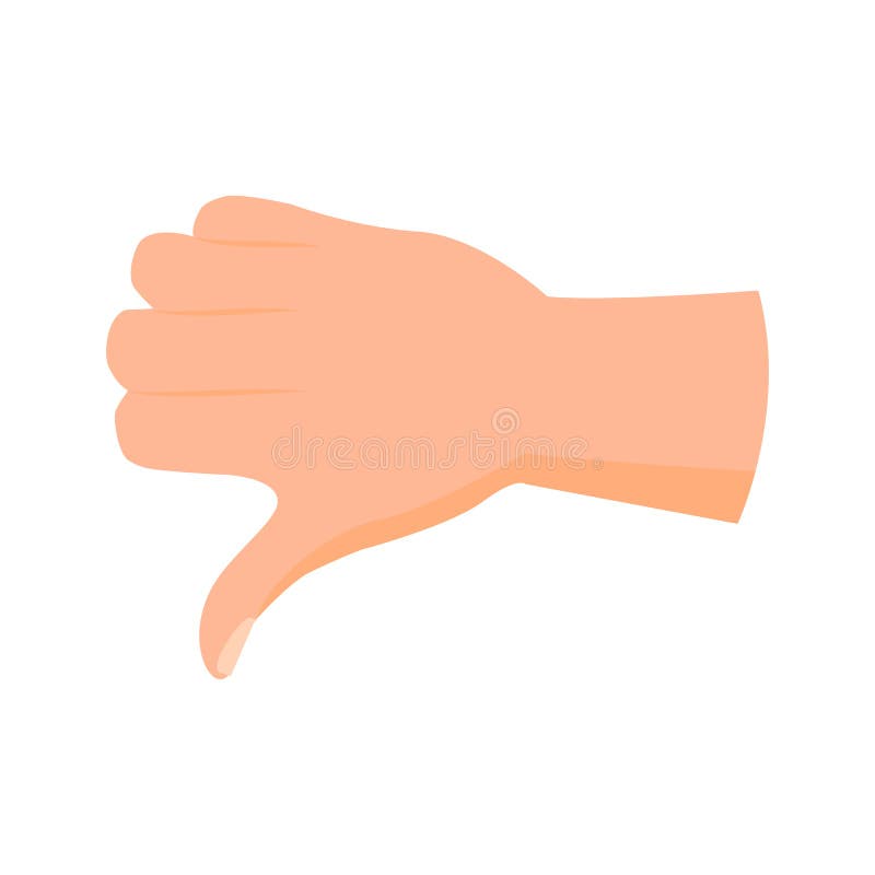 Cartoon hand icon stock vector. Illustration of clip - 89294862