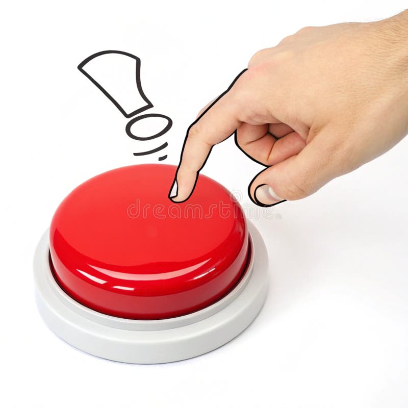 Cartoon Finger Pressing Button Stock Illustrations – 743 Cartoon Finger ...