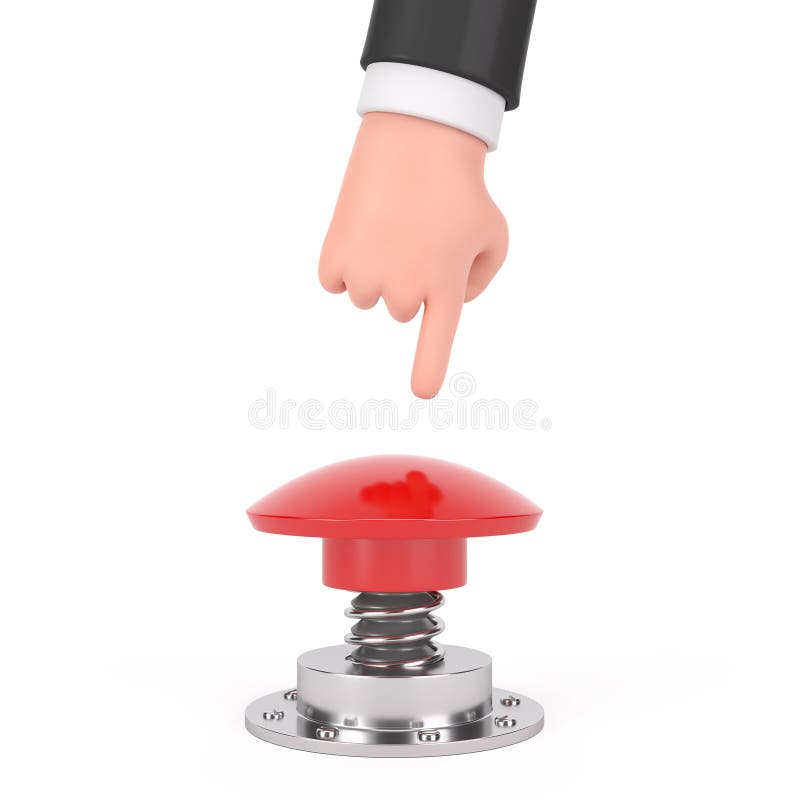 Cartoon Hand Push Button Stock Photos - Free & Royalty-Free Stock ...