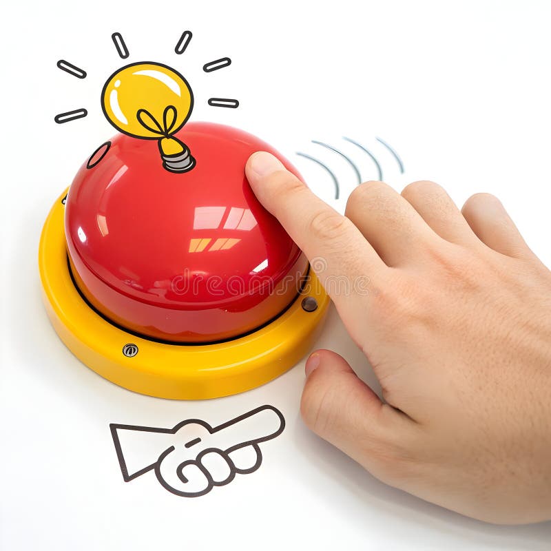 Cartoon Hand Push Button Stock Illustrations – 2,837 Cartoon Hand Push ...