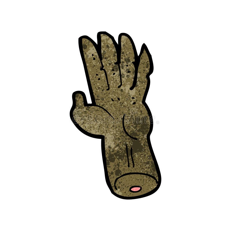 Cartoon hand stock illustration. Illustration of doodle - 38075128