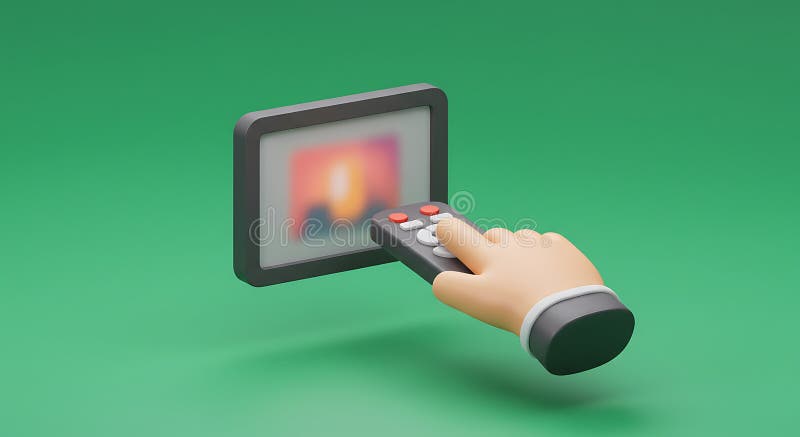 AI-Generated TV Remote Control Stock Illustration - Illustration of ...