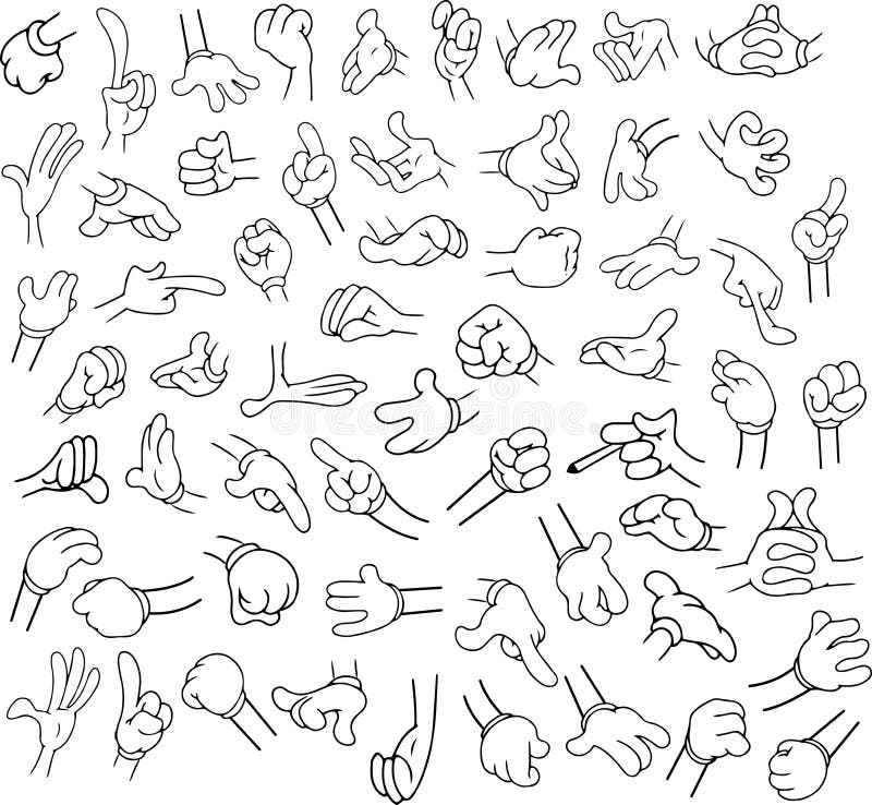 Cartoon Hands Push Stock Illustrations – 431 Cartoon Hands Push Stock ...