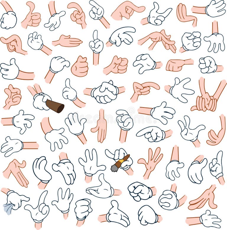 Cartoon Hands Push Stock Illustrations – 564 Cartoon Hands Push Stock ...