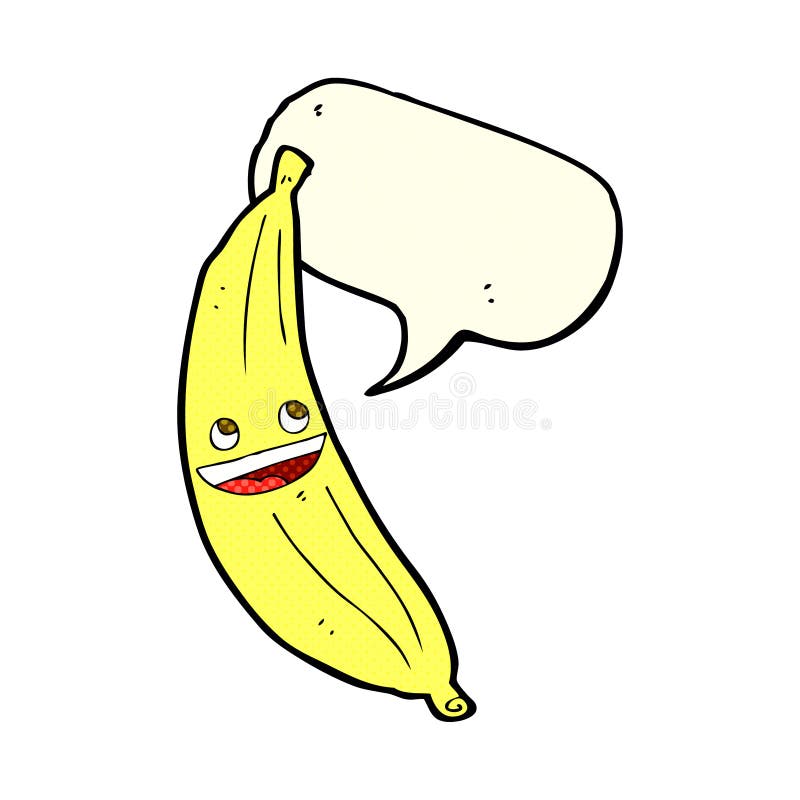 Banana Talking Stock Illustrations – 702 Banana Talking Stock ...