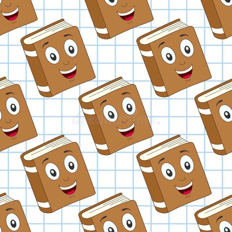 Book Pattern Cartoon Stock Illustrations – 86,938 Book Pattern Cartoon ...