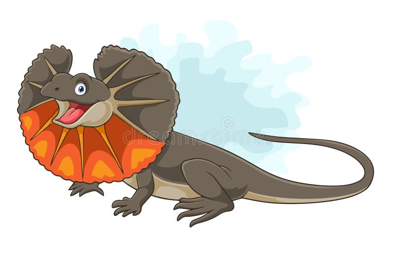 Frilled Lizard Wallpaper