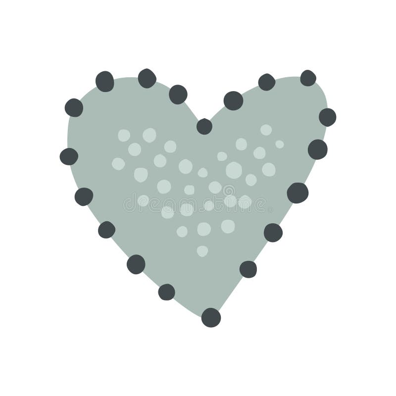 Cartoon-hartvector vector illustratie. Illustration of gelukkig - 229674969