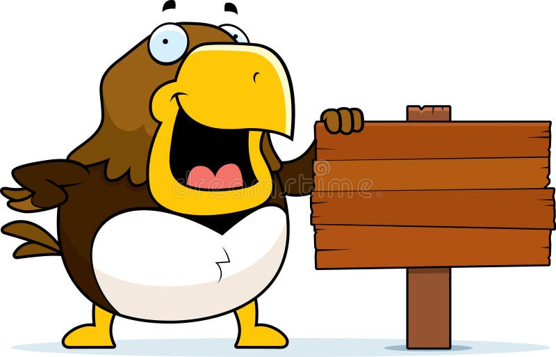 Cartoon Hawk Panic stock vector. Illustration of vector - 41818179