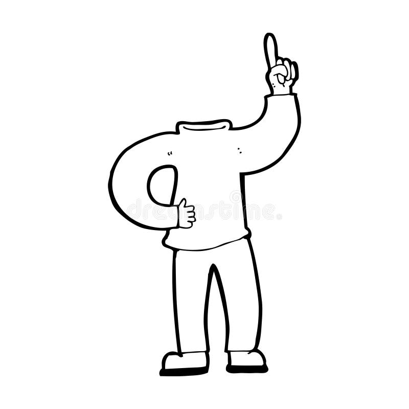 Headless Boy Cartoon - Free Photo from StockFreeImages