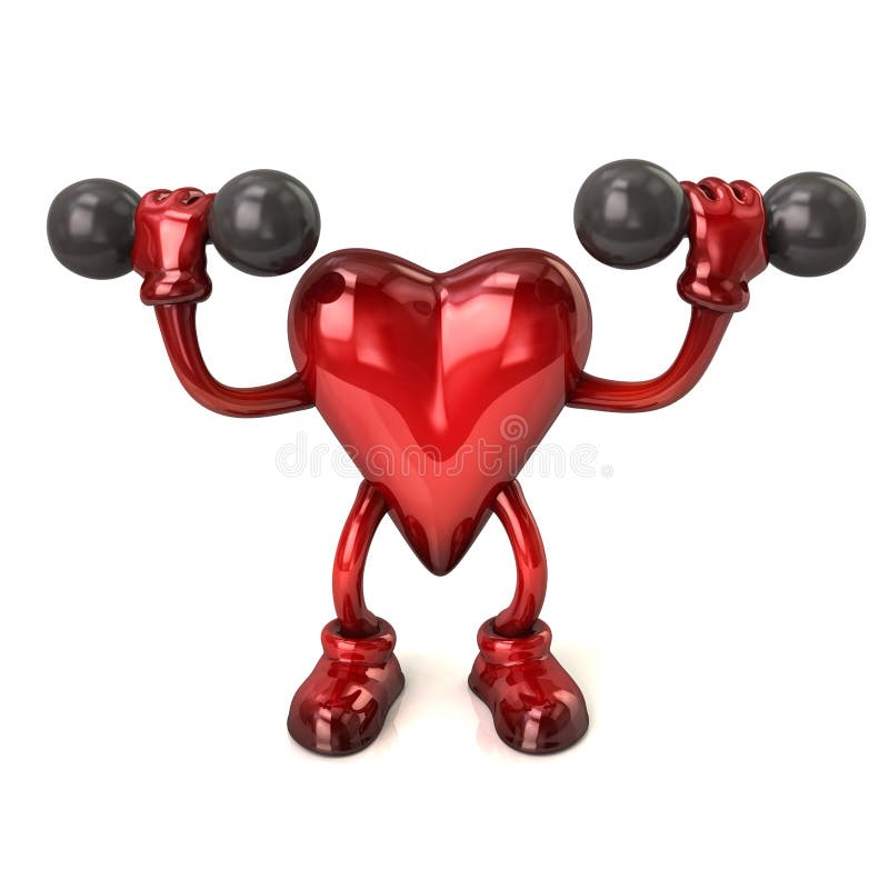 Cartoon Heart Exercise Stock Illustrations – 3,456 Cartoon Heart ...