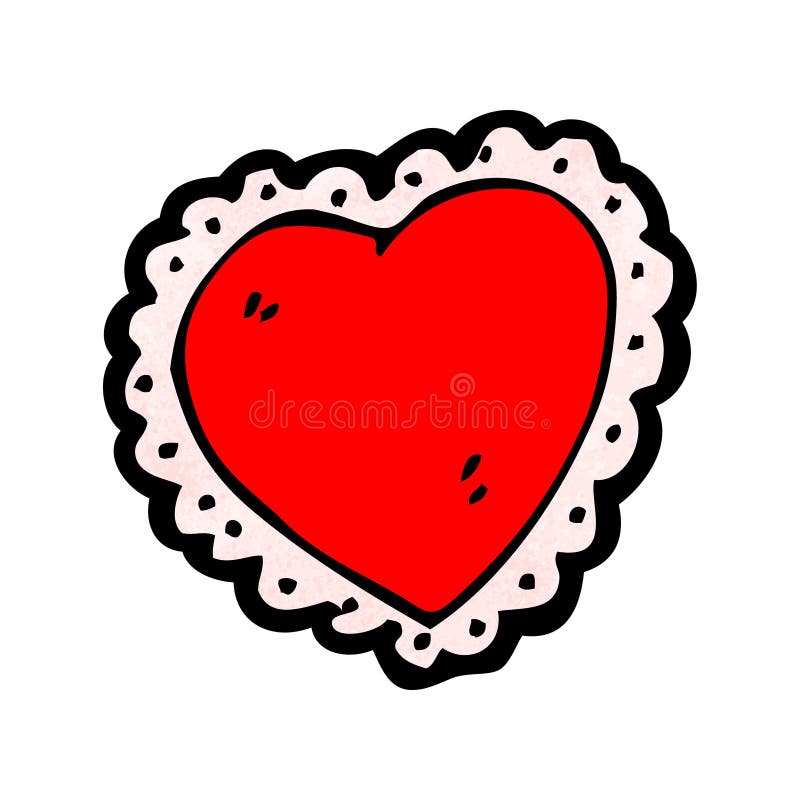 Cartoon heart symbol stock vector. Illustration of heart - 38059898