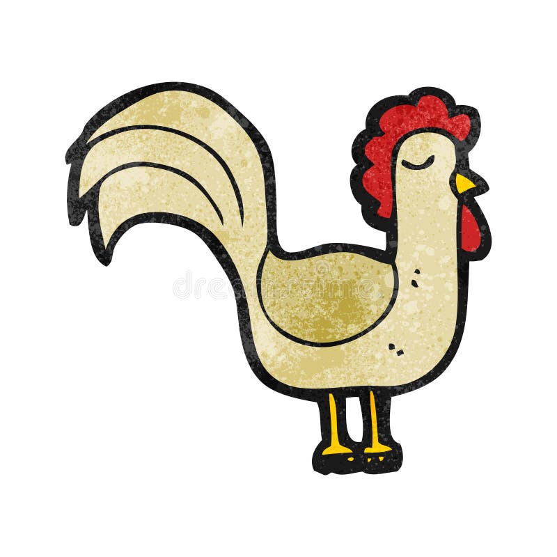 Cartoon hen stock vector. Illustration of chicken, rooster - 38057514